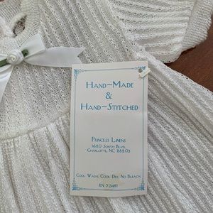 Princess Linens | Dresses | Nwt Handmade Vintage Baby Girl White Lace ...